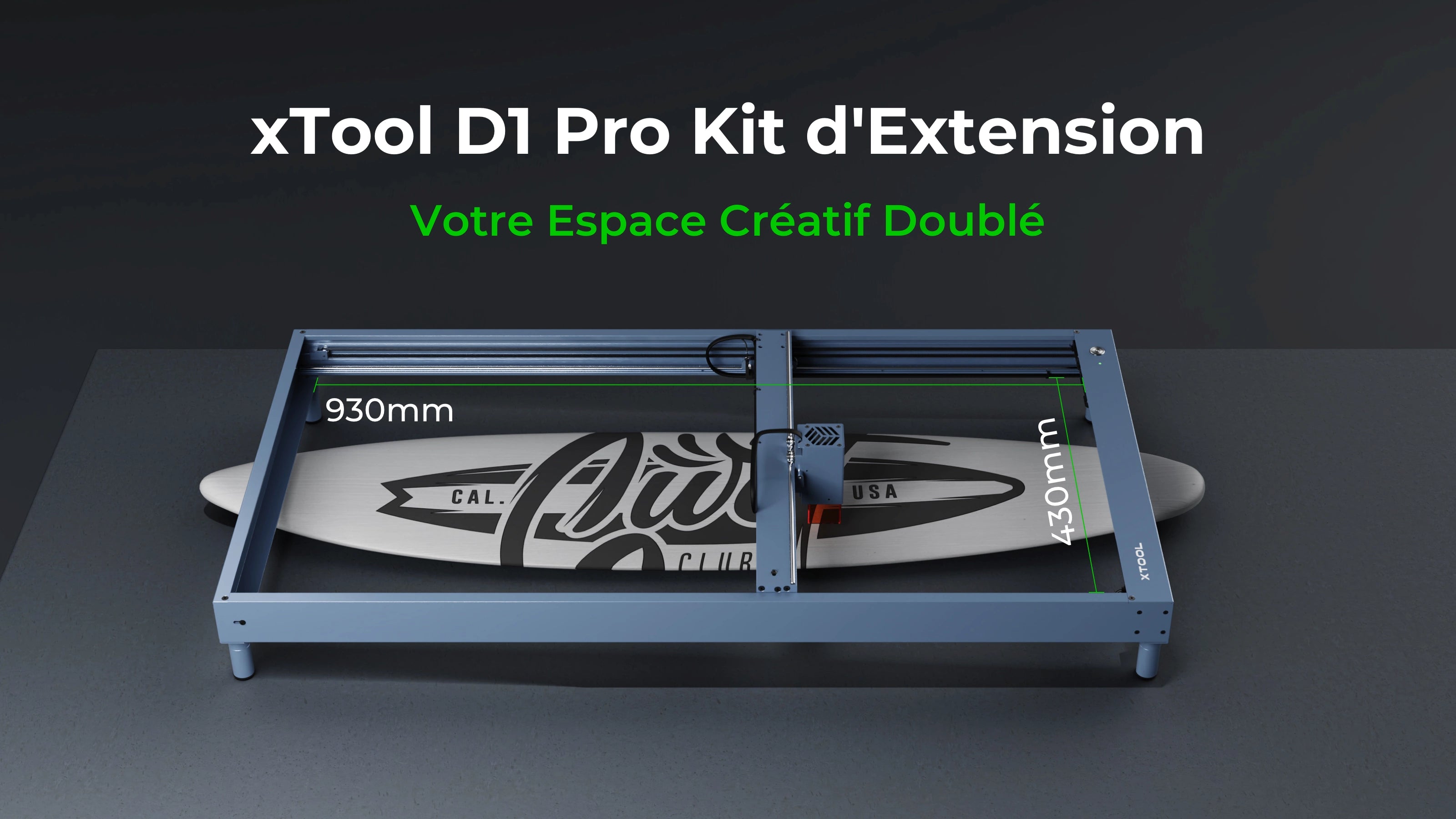 xTool D1 pro - Kit d'extension